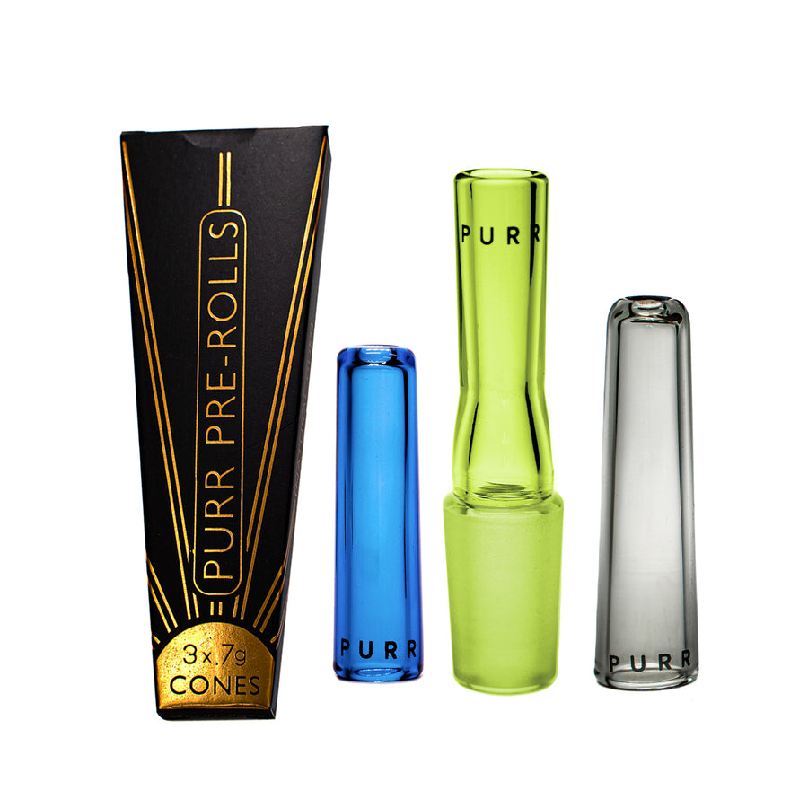 Glass Filter Tips, Roll-In Filter Tips, and Rolling Machine – Purr Glass