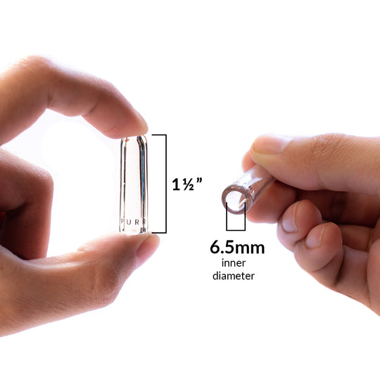 Glass Filter Tips, Roll-In Filter Tips, and Rolling Machine – Purr Glass